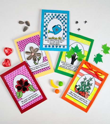 Daily Seed Packets Bible Craft at Christian Games and Crafts