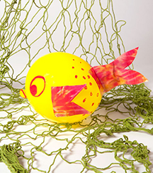Balloon Fish Bible Craft at Christian Games and Crafts
