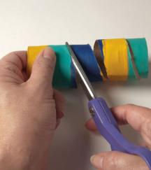 Paper Tube Snake Bible Craft at Christian Games and Crafts